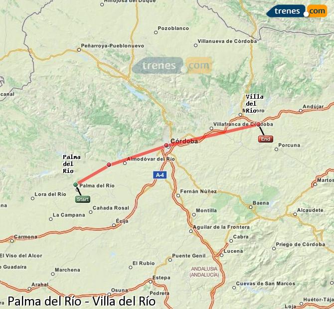 Cheap Palma del Río to Villa del Rio trains, tickets from 6,90 ...