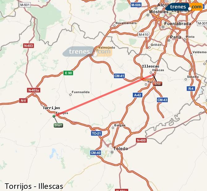 Cheap Torrijos to Illescas trains, tickets from 4,40 € - Trenes.com