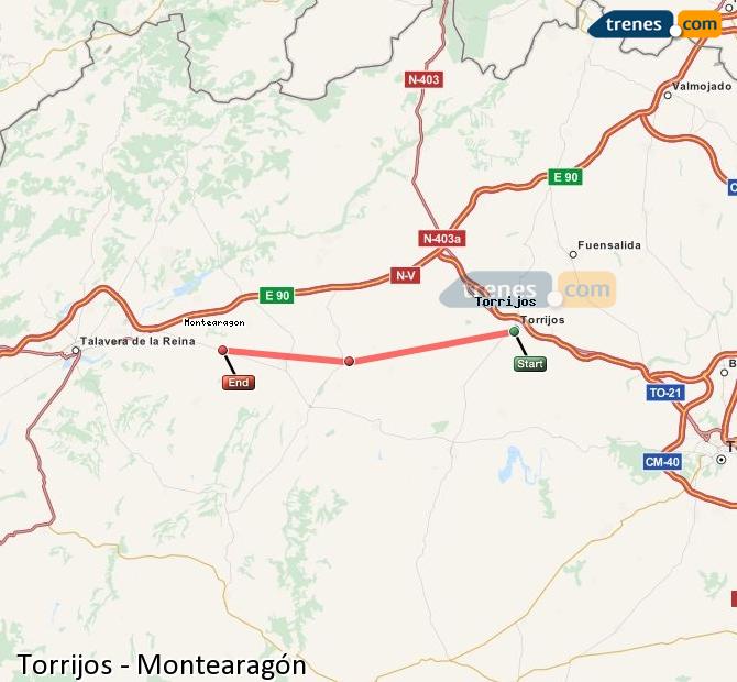Cheap Torrijos to Montearagón trains, tickets from 3,05 € - Trenes.com